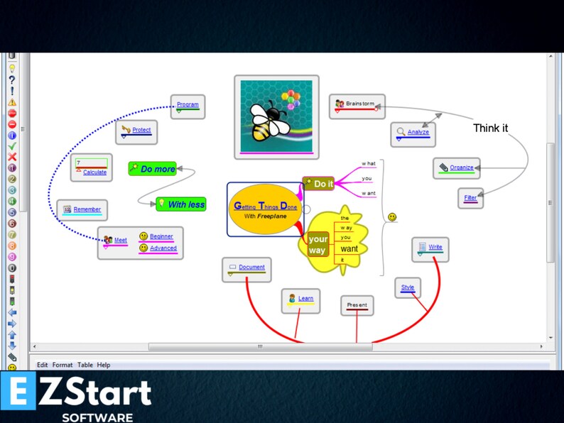 Freemind Mapping Idea Diagram Visually Organize on CD/USB - Etsy