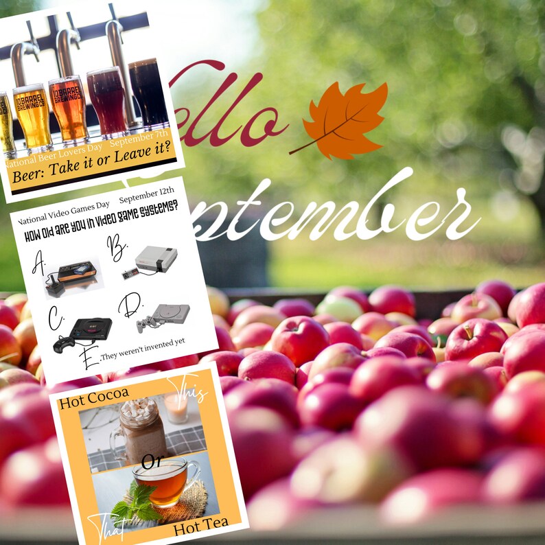30 September Social Media Graphics | Fall Graphics |engagement Graphics ...