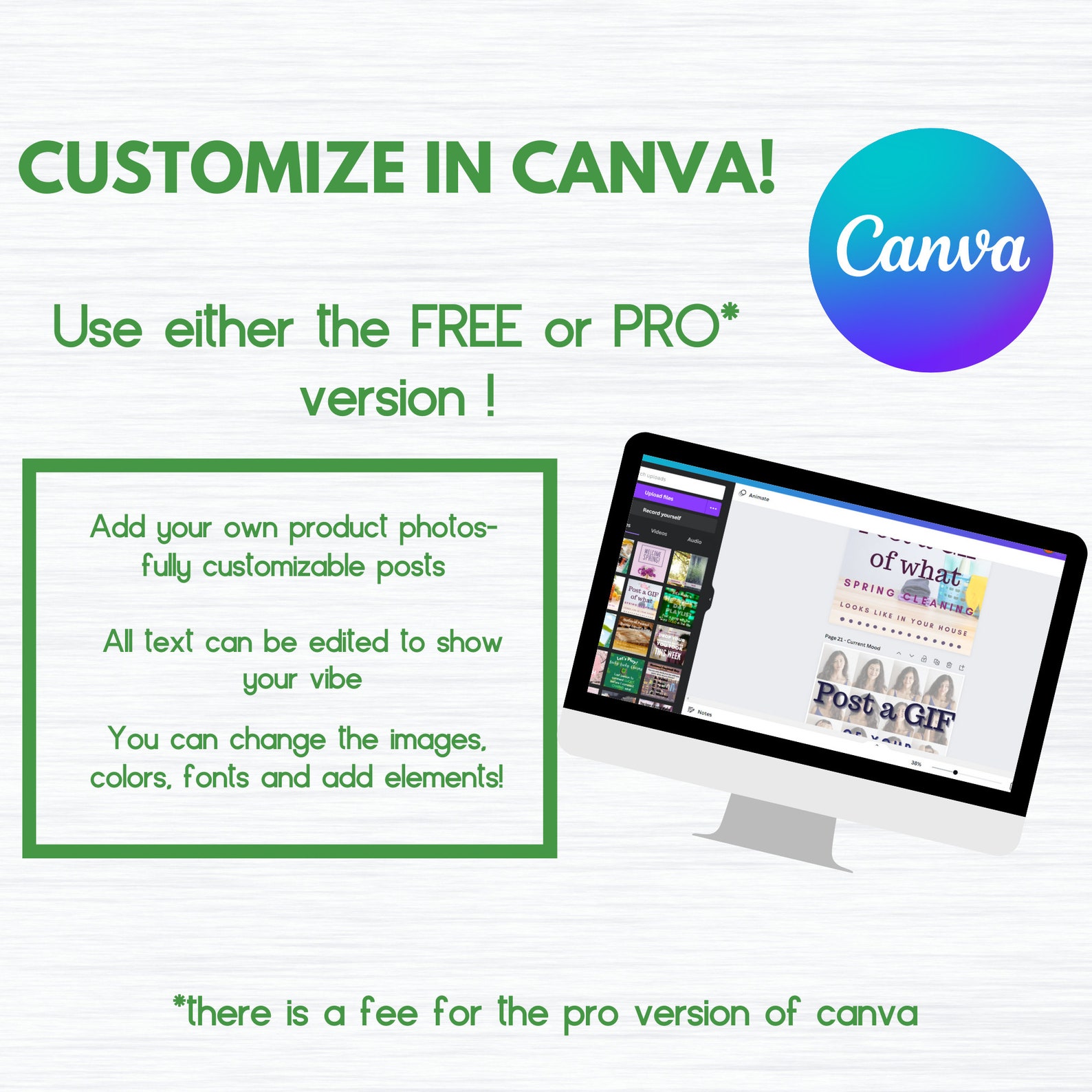 36 March Social Media Posts Engagement Graphics St. - Etsy