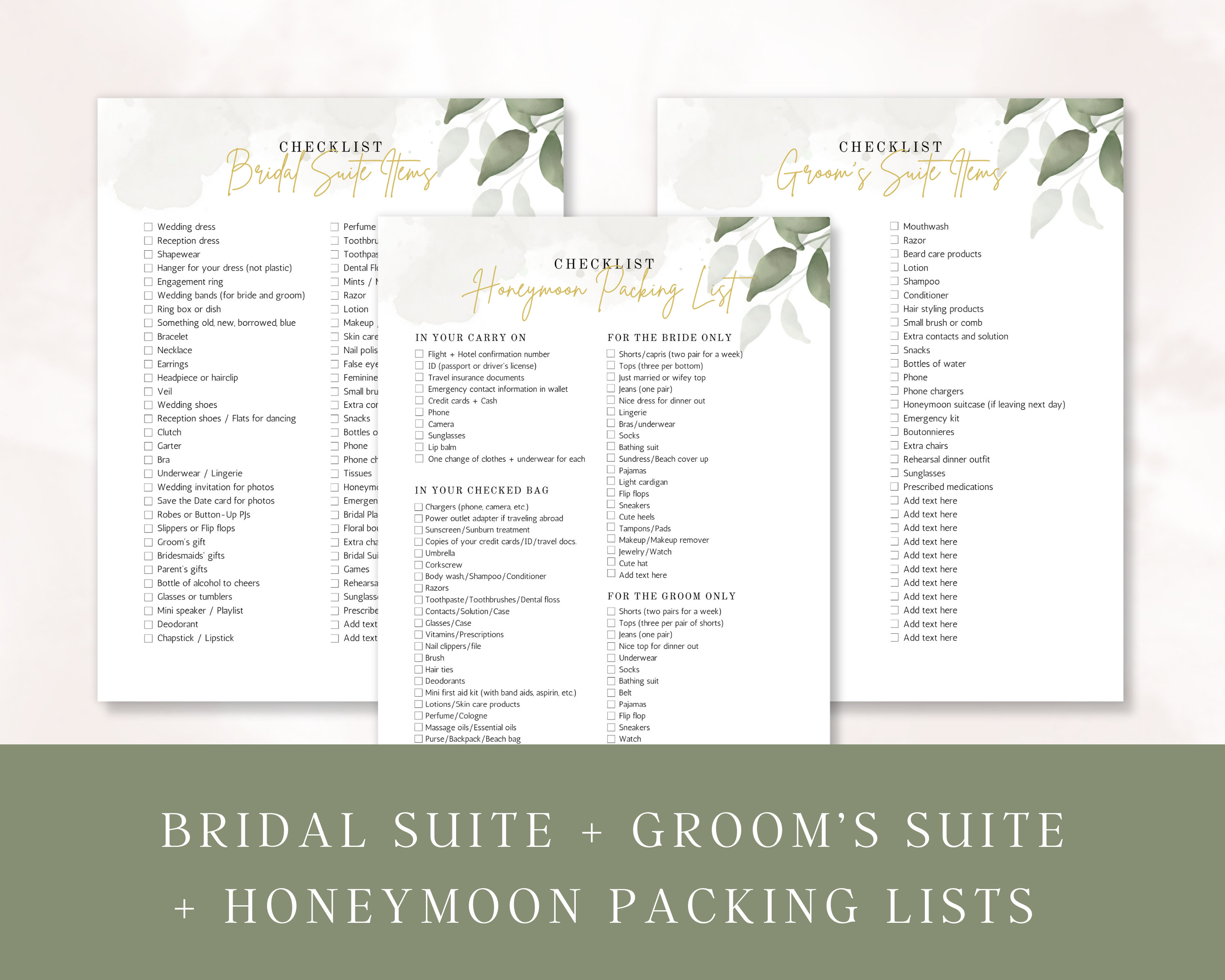 Wedding Planning Checklist, Printable Wedding Planner, Photography Shot ...