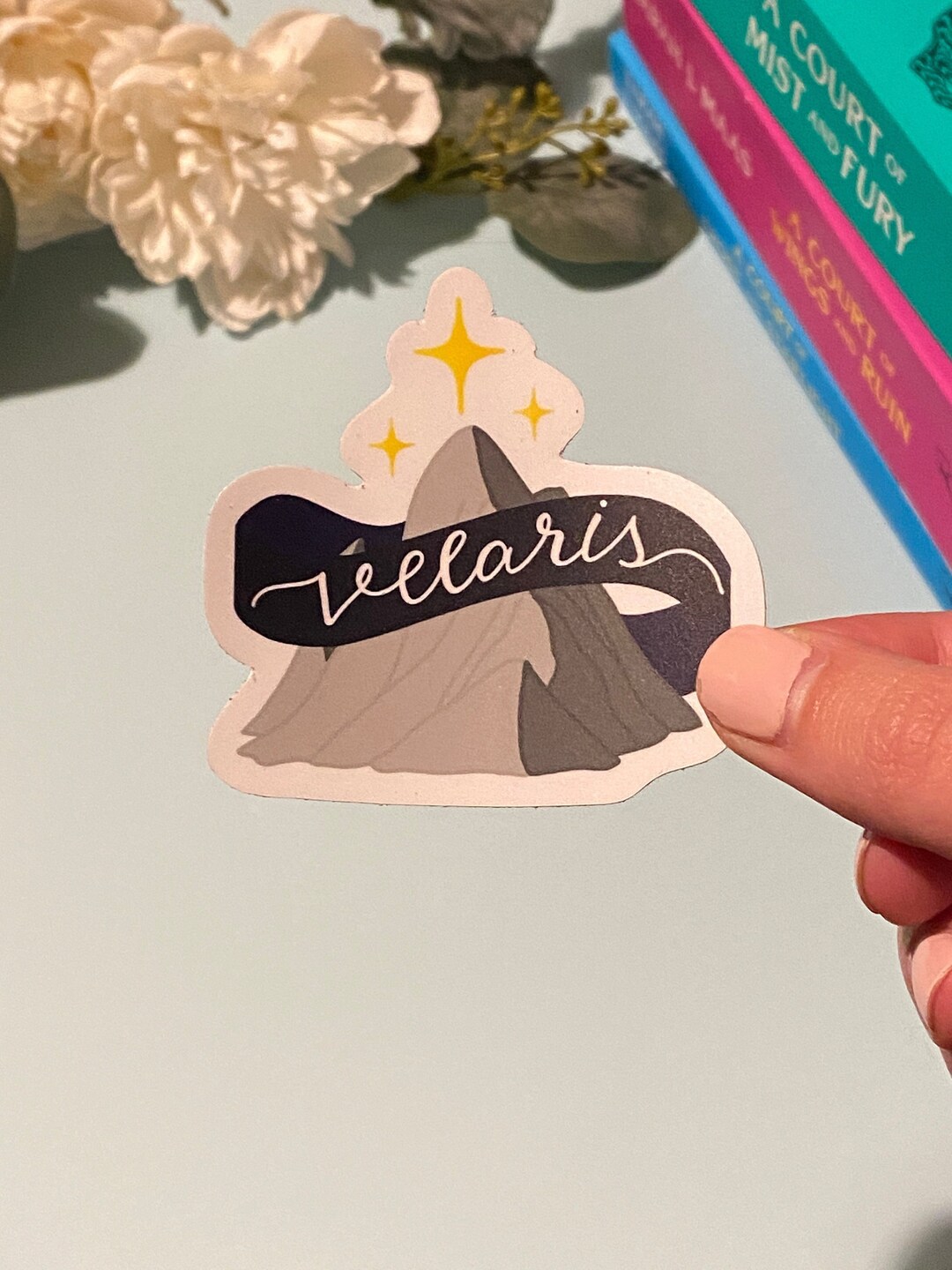 Velaris Sticker ACOTAR Merch Night Court Vinyl Sticker - Etsy