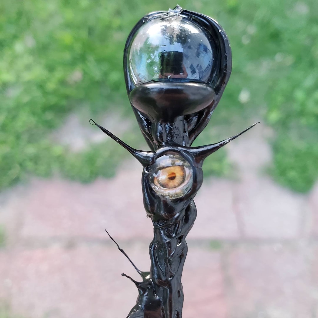 Creepy Eyeball Wizard Wand: Halloween Spooky Dandd Wand - Etsy