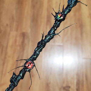 Creepy Eyeball Wizard Wand: Halloween Spooky Dandd Wand - Etsy