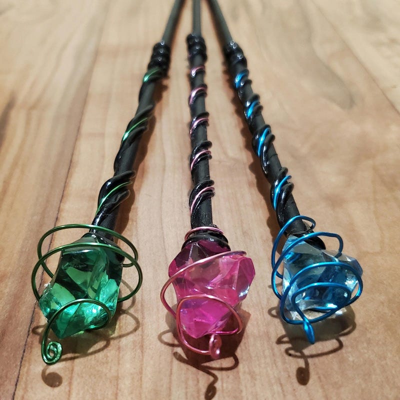 Red Magic Wand - Etsy