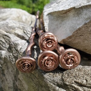 Rose Gold Cosplay Wand: Wizard Witch Wand - Etsy