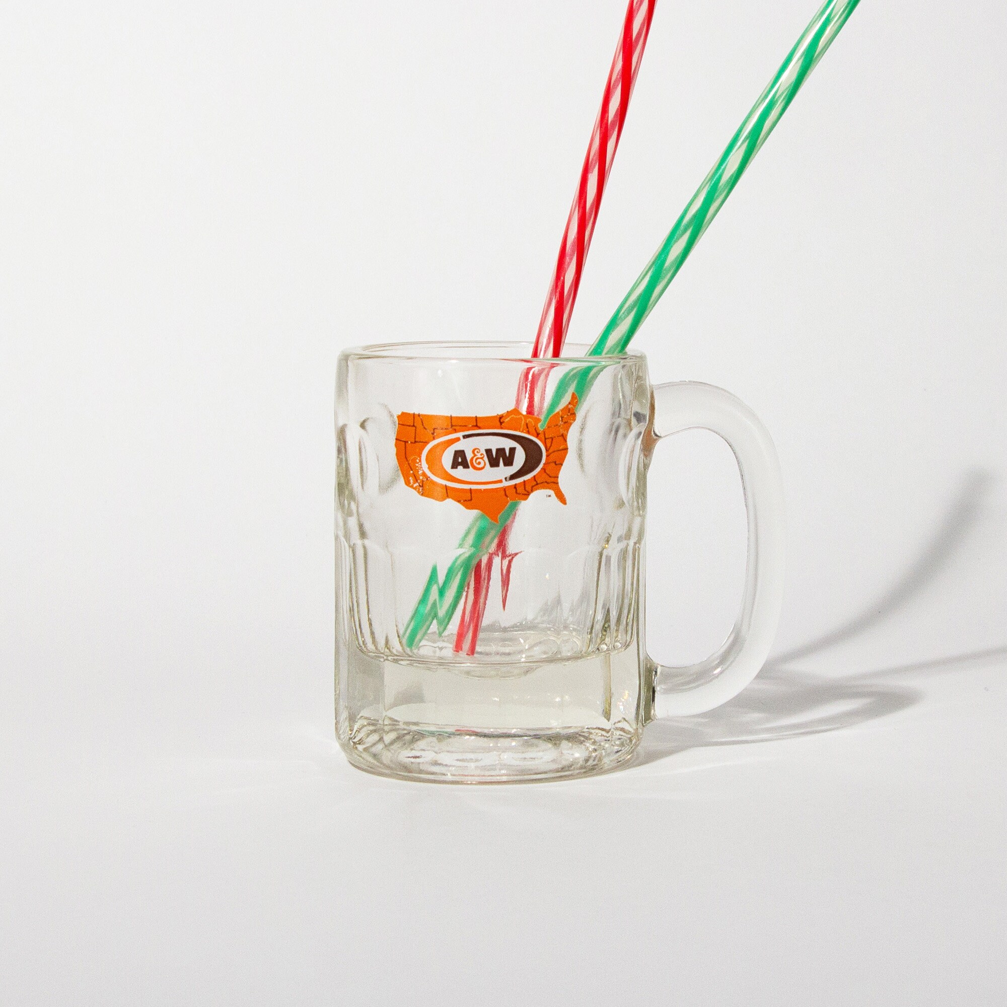 Vintage Clear Glass A&W Mug, 1980s - Etsy