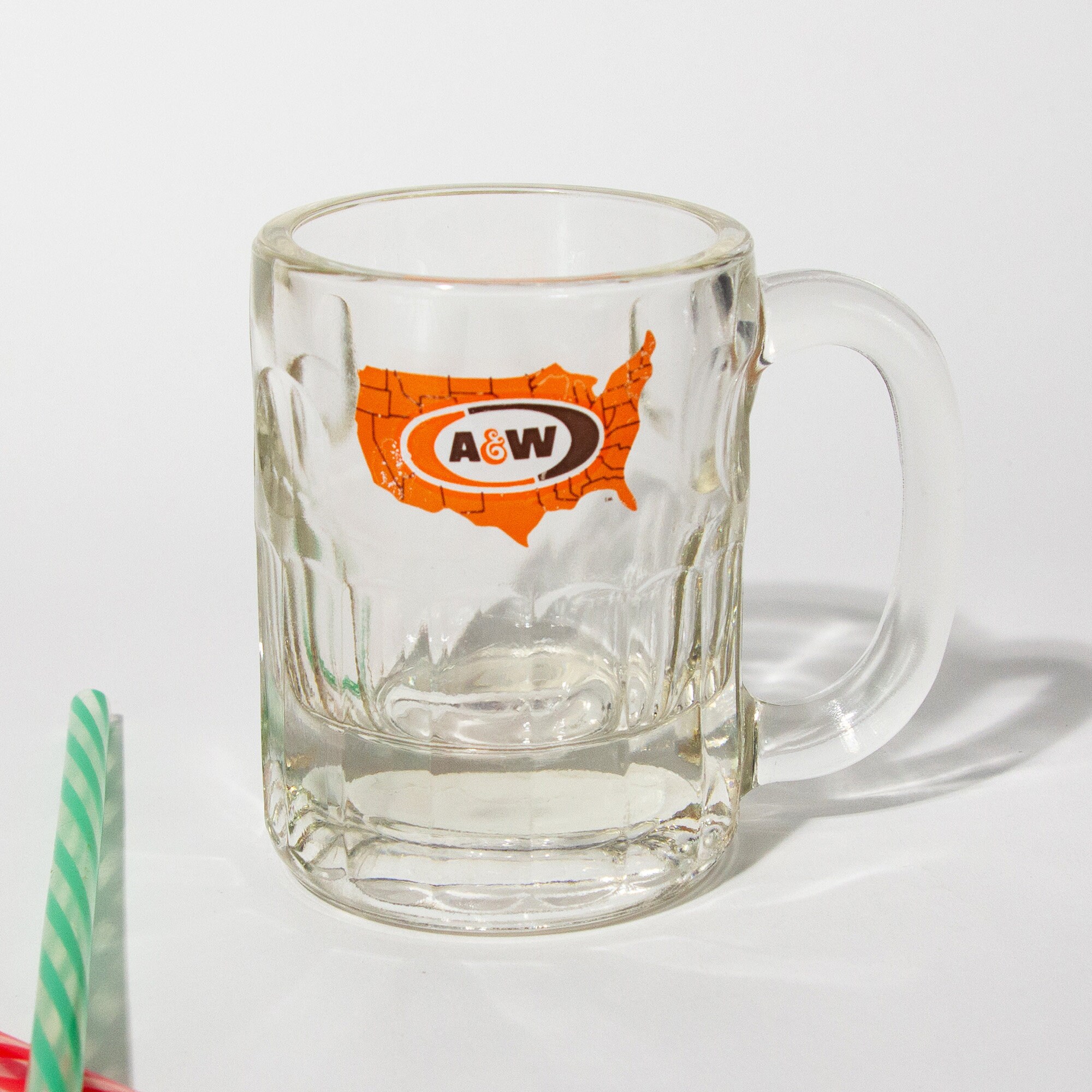 Vintage Clear Glass A&W Mug, 1980s - Etsy