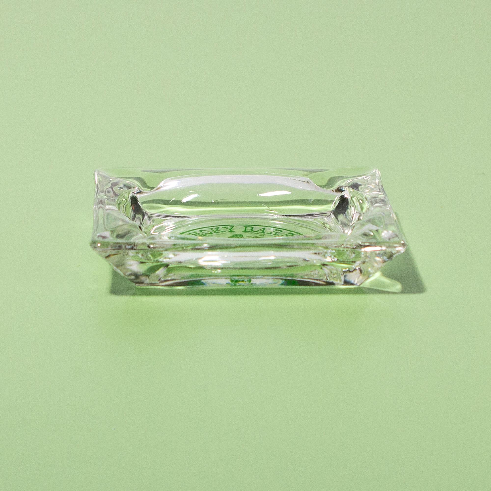 Vintage Glass old Smoky Barbecue Ashtray, Mid-century 1960s - Etsy