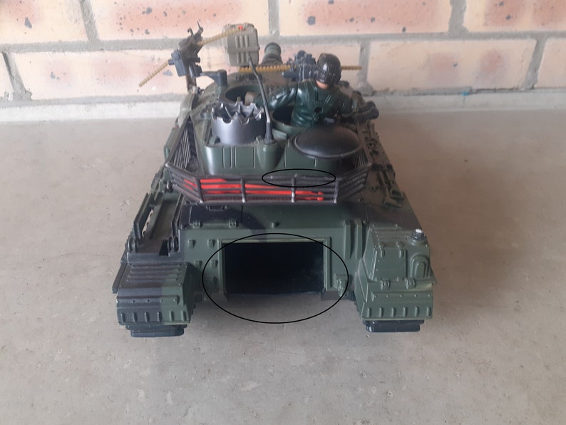 Chap Mei Soldier Force Merkava Tank Vintage Military Army Figure Rare ...