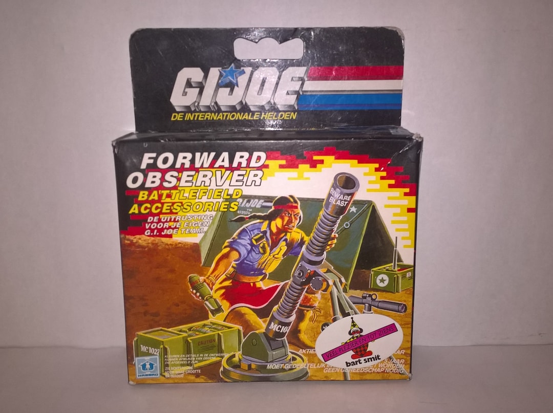 Gi Joe Forward Observer Vintage Collection 1987 - Etsy