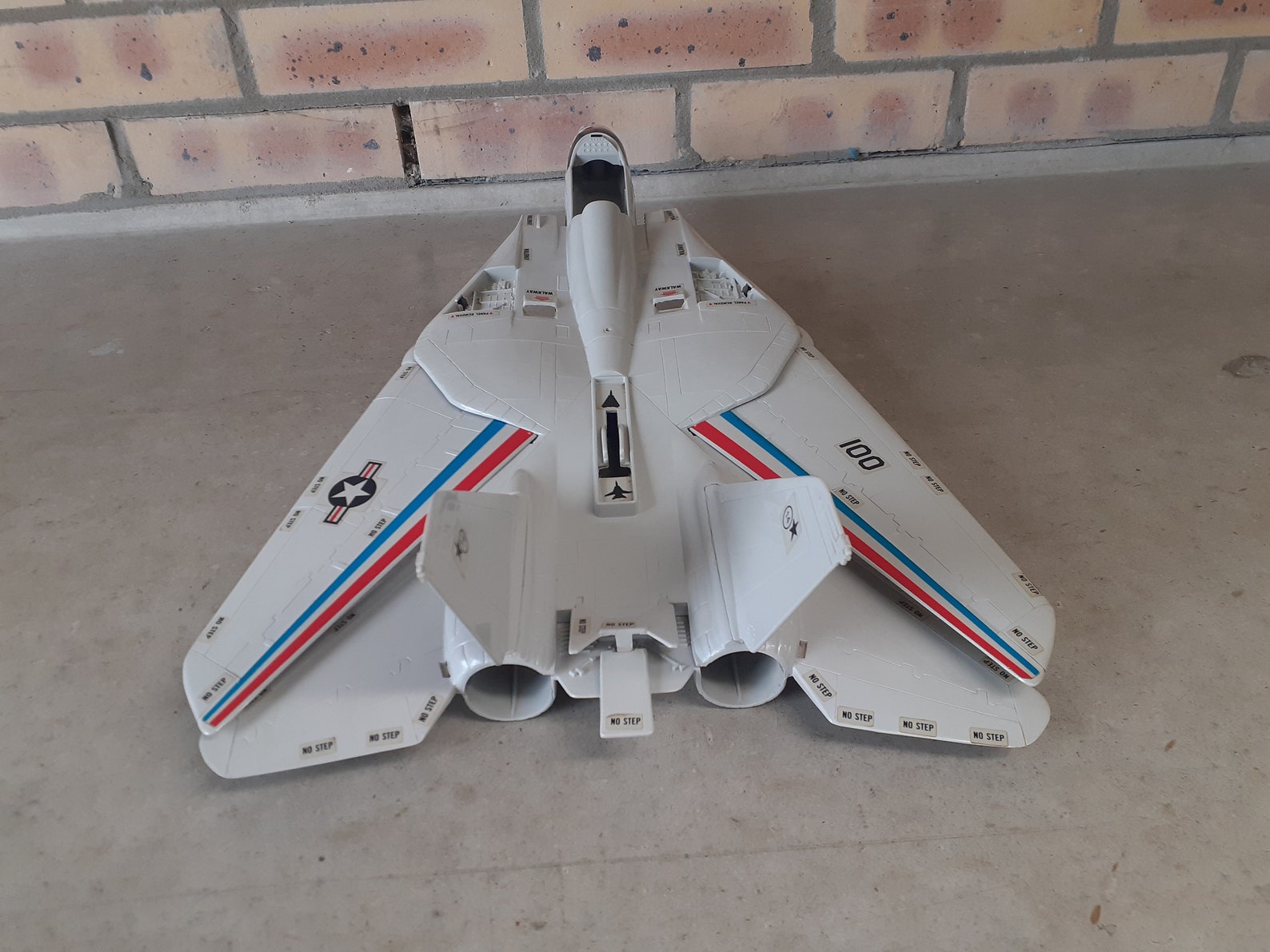 Gi Joe Skystriker Sky Striker Airplane 1983 Body Parts Vintage K2.2.A ...