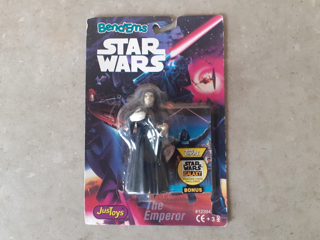 Star Wars Bend Ems the Emperor Just Toys Sealed 1993 New Vintage - Etsy