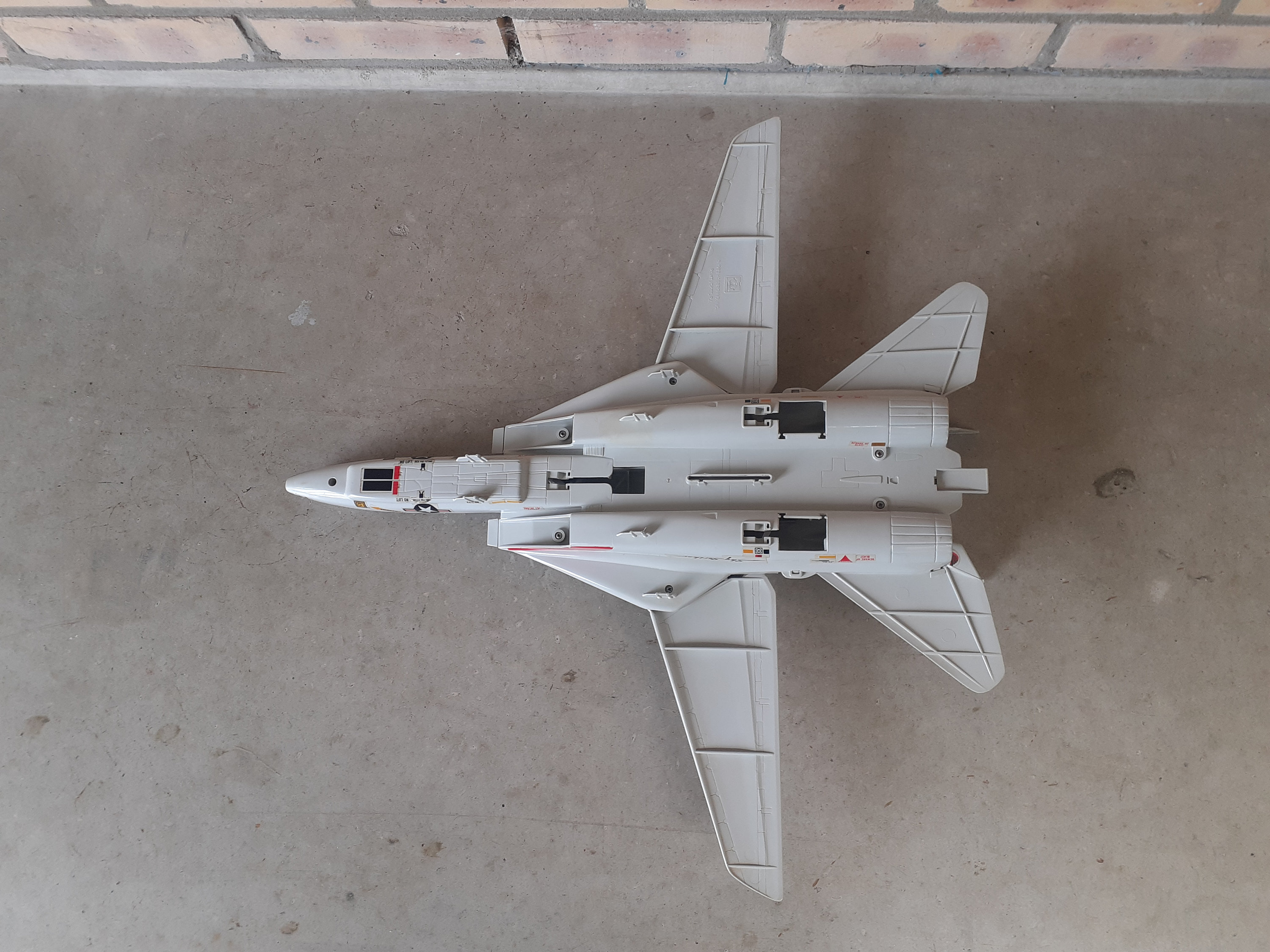 Gi Joe Skystriker Sky Striker Airplane 1983 Body Parts Vintage K2.2.A ...
