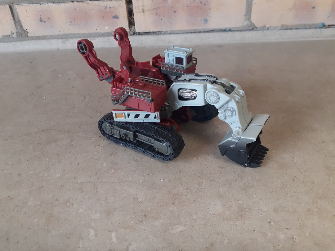 Transformers Voyager Class Decepticon Demolishor Excavator B35 - Etsy