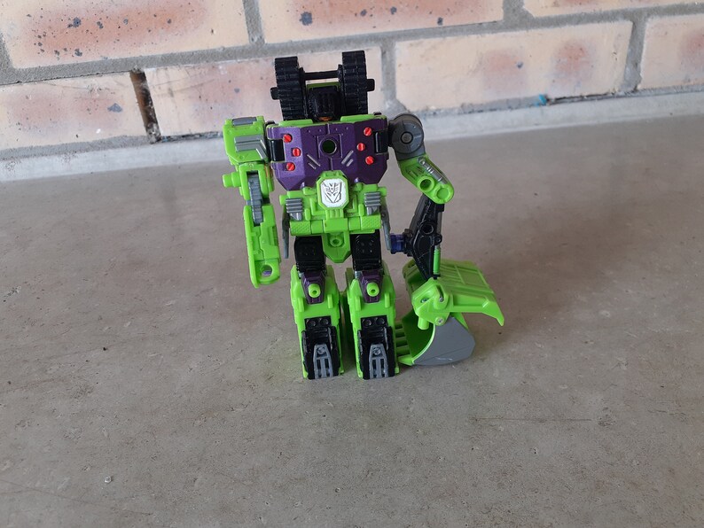 Transformers Steamhammer Excavator Energon Decepticon Takara 2004 ...