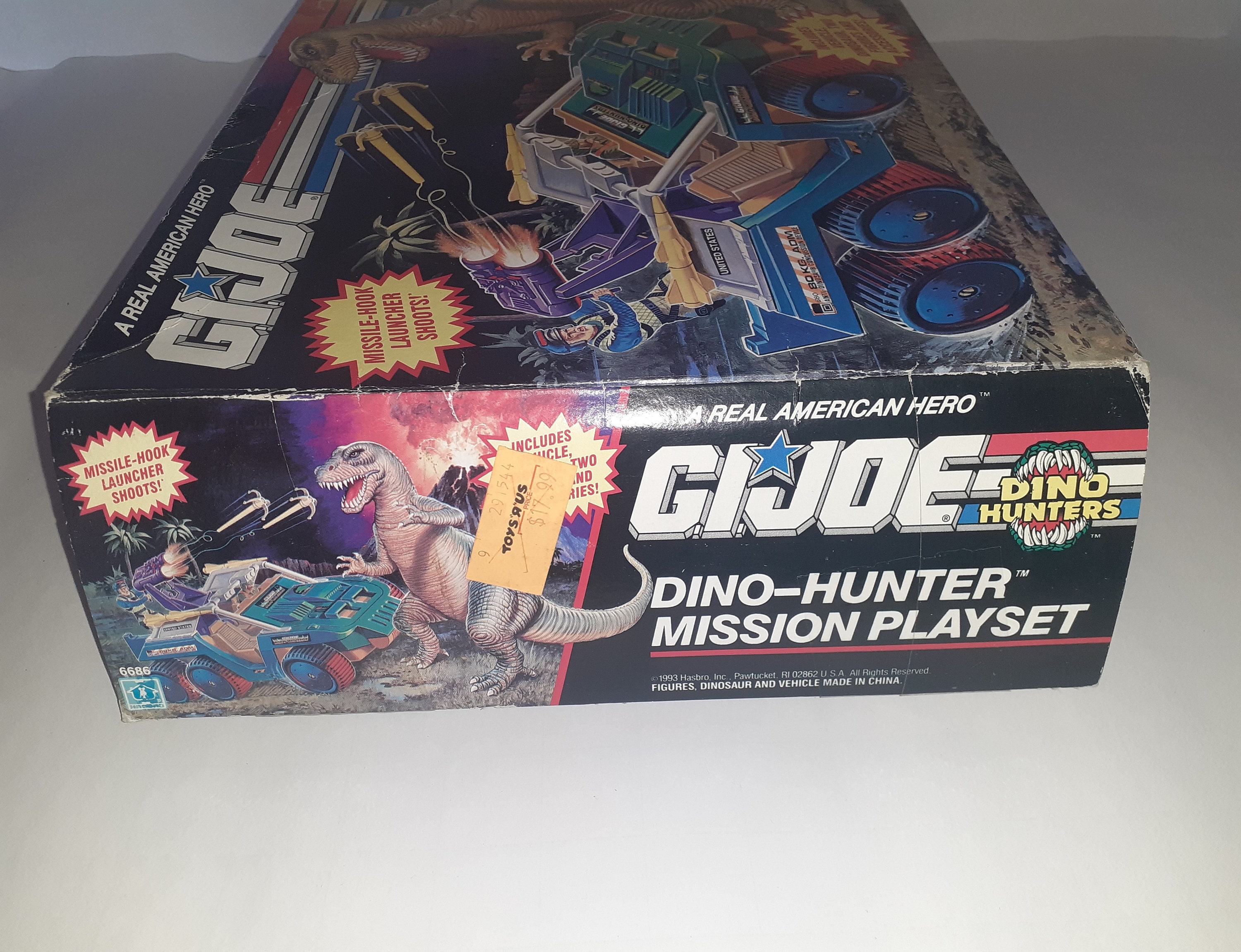 Gi Joe Dino Hunters Box Empty Vintage 1993 Usa RARE - Etsy
