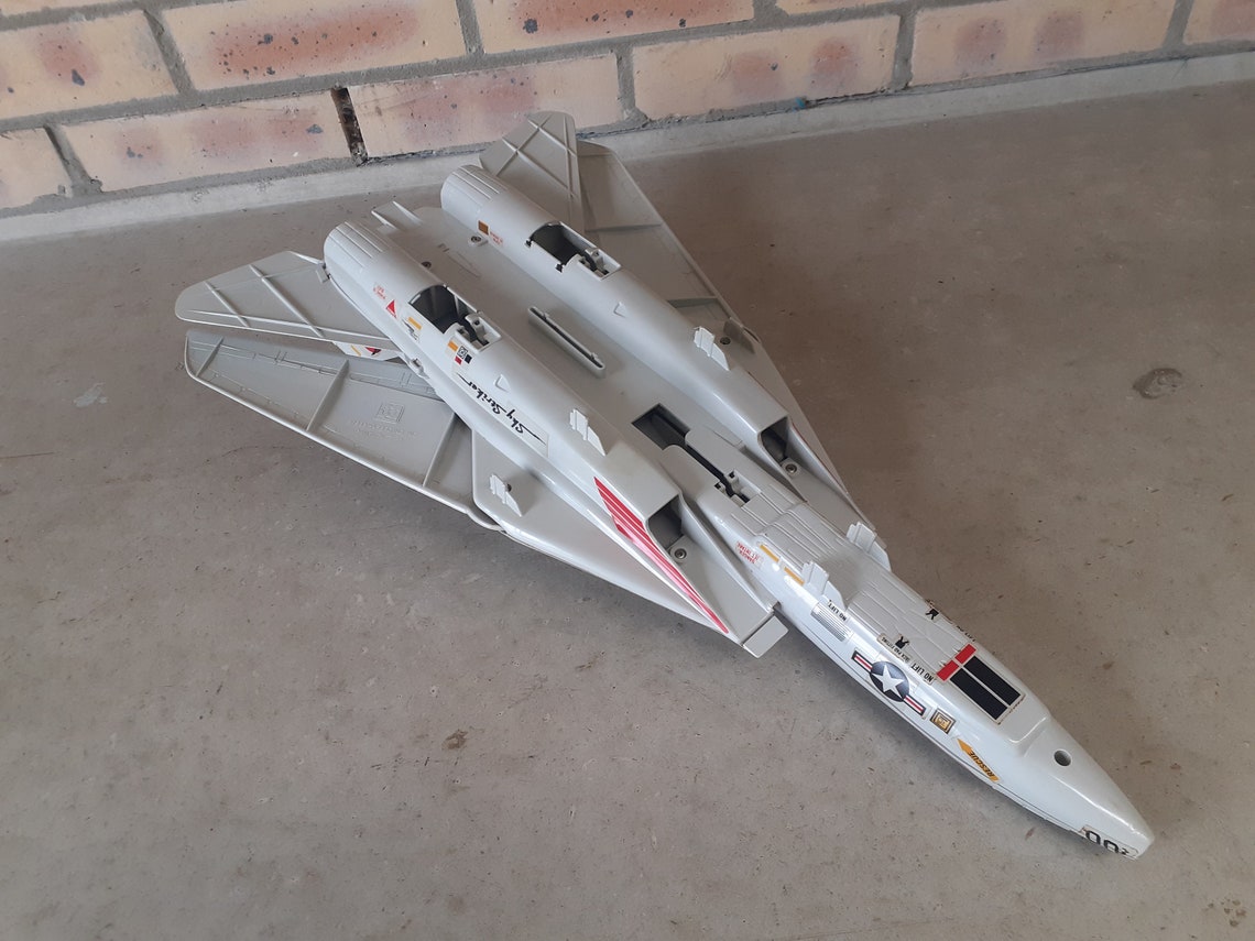 Gi Joe Skystriker Sky Striker Airplane 1983 Body Parts Vintage K2.2.A ...