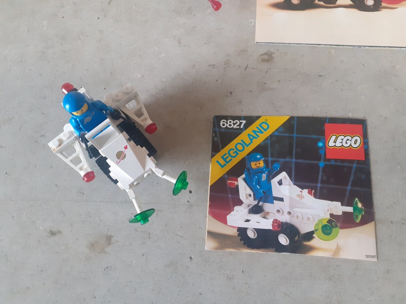 Lego Space 7 X Sets 6847 6872 6820 6849 6827 6842 6822 Vehicle 100% ...