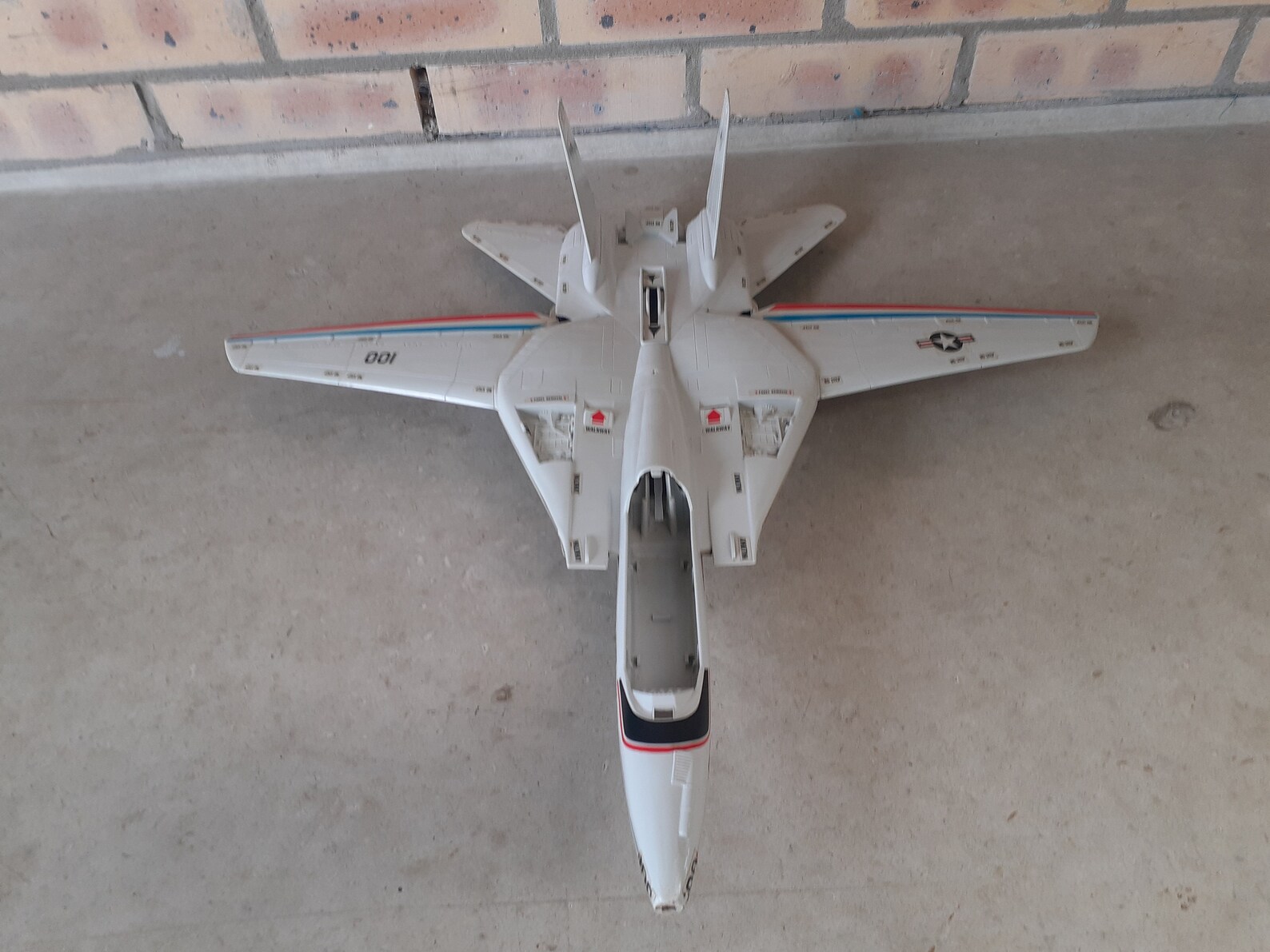 Gi Joe Skystriker Sky Striker Airplane 1983 Body Parts Vintage K2.2.A ...