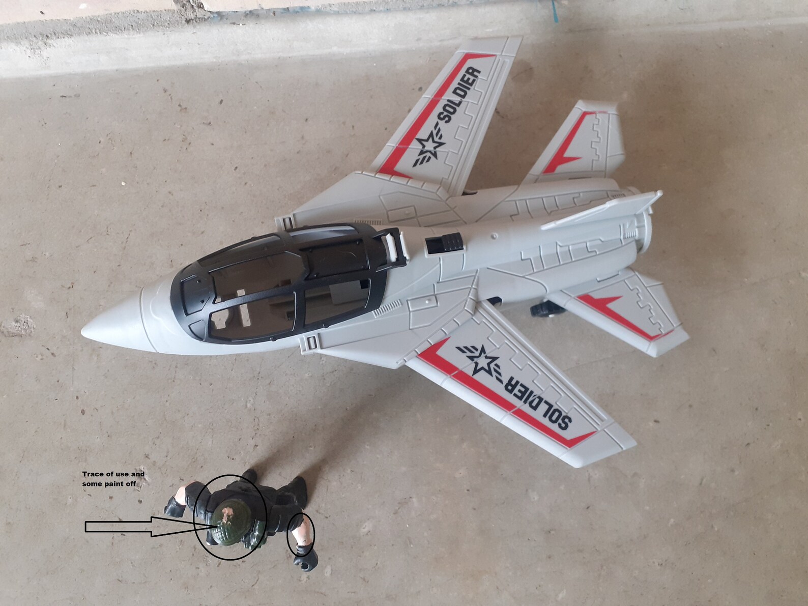 Umkytoys Combat Force Soldier Force Playset Military Army Sukhoi F22 ...