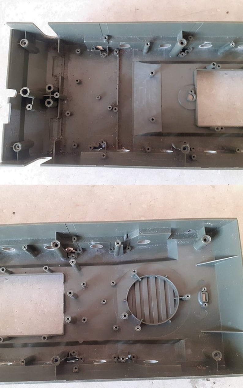 RC M1A1 Abrams Tank Military Hobby Engine 2.4ghz 0811 Bottom Parts B20 ...