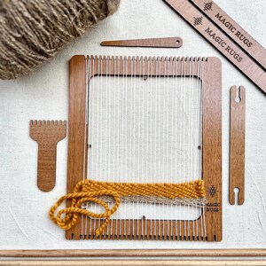 Weaving Loom Kit for Beginners: DIY Craft With Tools & Instruction Book ...