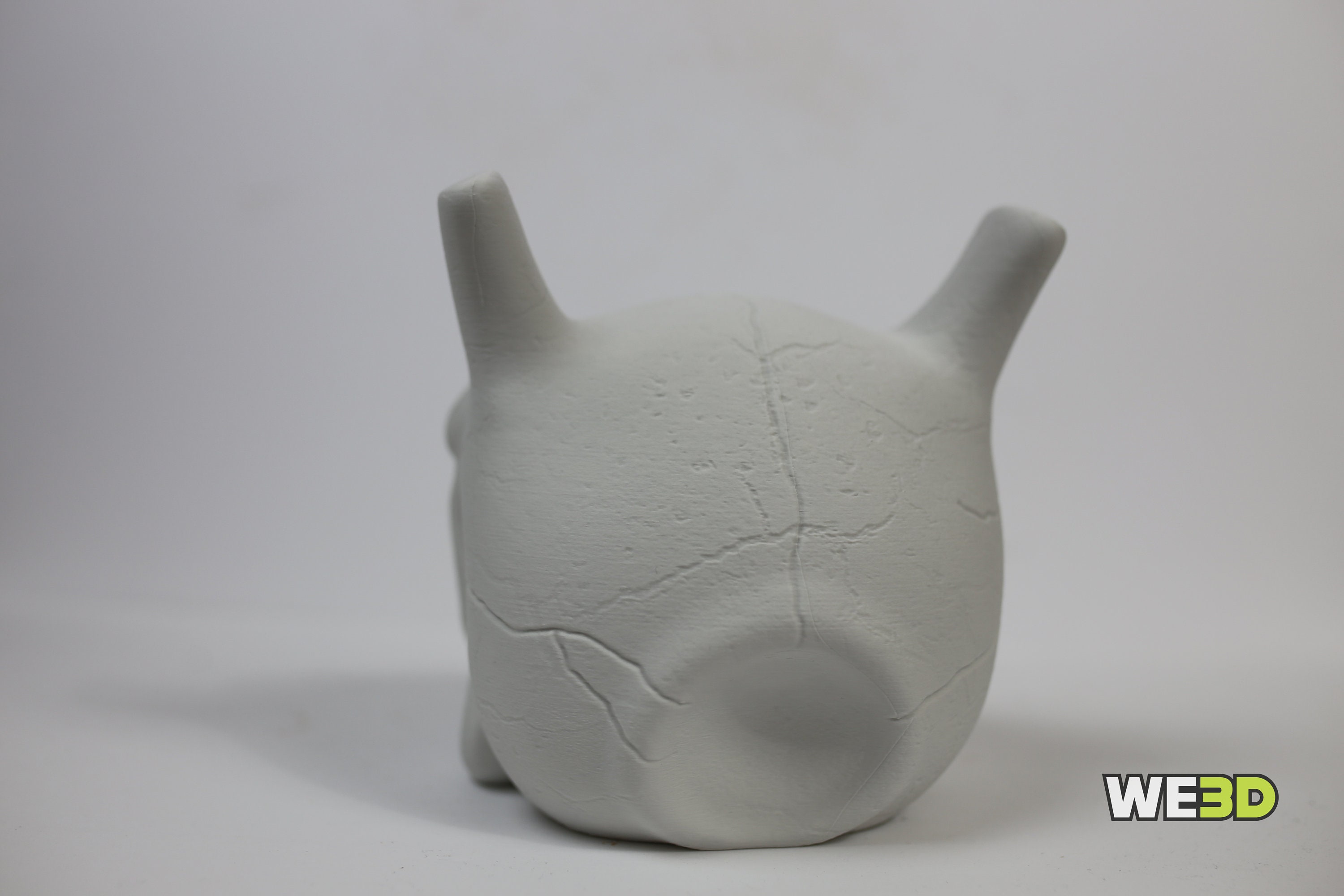 Mewtwo Skull Headphone Stand, Gaming Room Decor, Desktop, Paintable ...