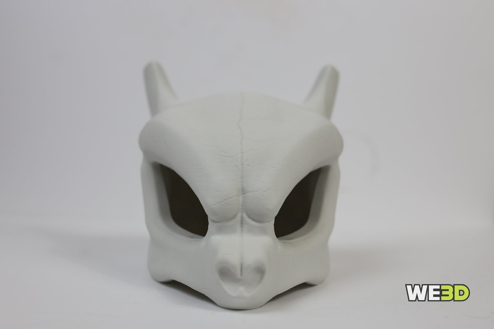 Mewtwo Skull Headphone Stand, Gaming Room Decor, Desktop, Paintable ...