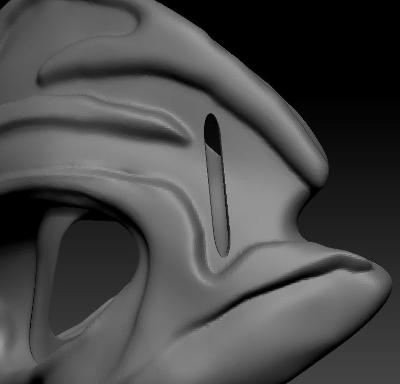 Hogwarts Legacy Beaked Skull Mask .stl File for 3d Printing - Etsy Hong ...