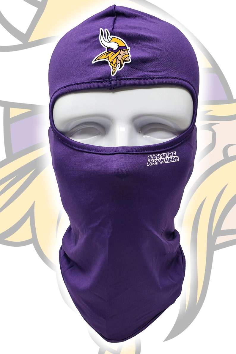 Vikings Anytime, Anywhere Ski Mask - Etsy
