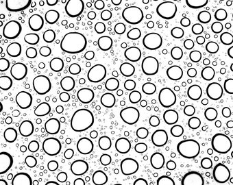 Water Drops Art Print, Simple Wall Art, Print From Original Watercolor ...