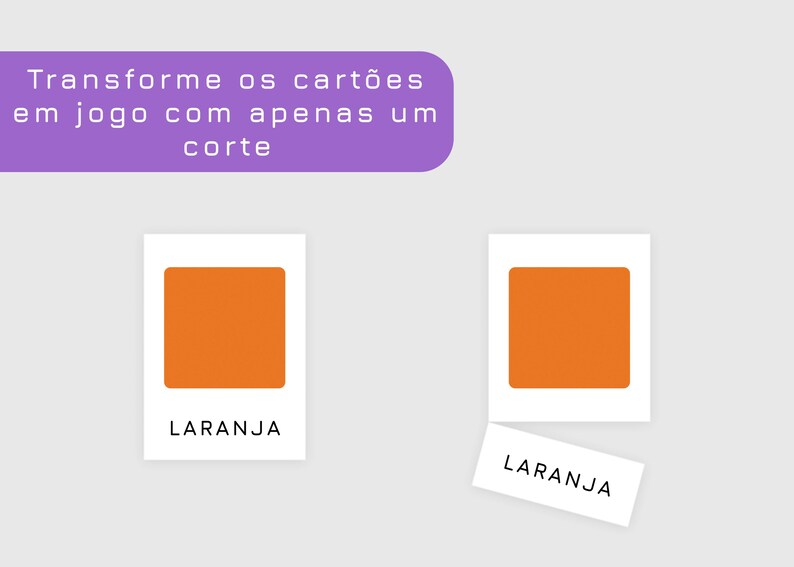 Flash Cards De Cores Em Português Para Crianças – Cartões Educativos ...