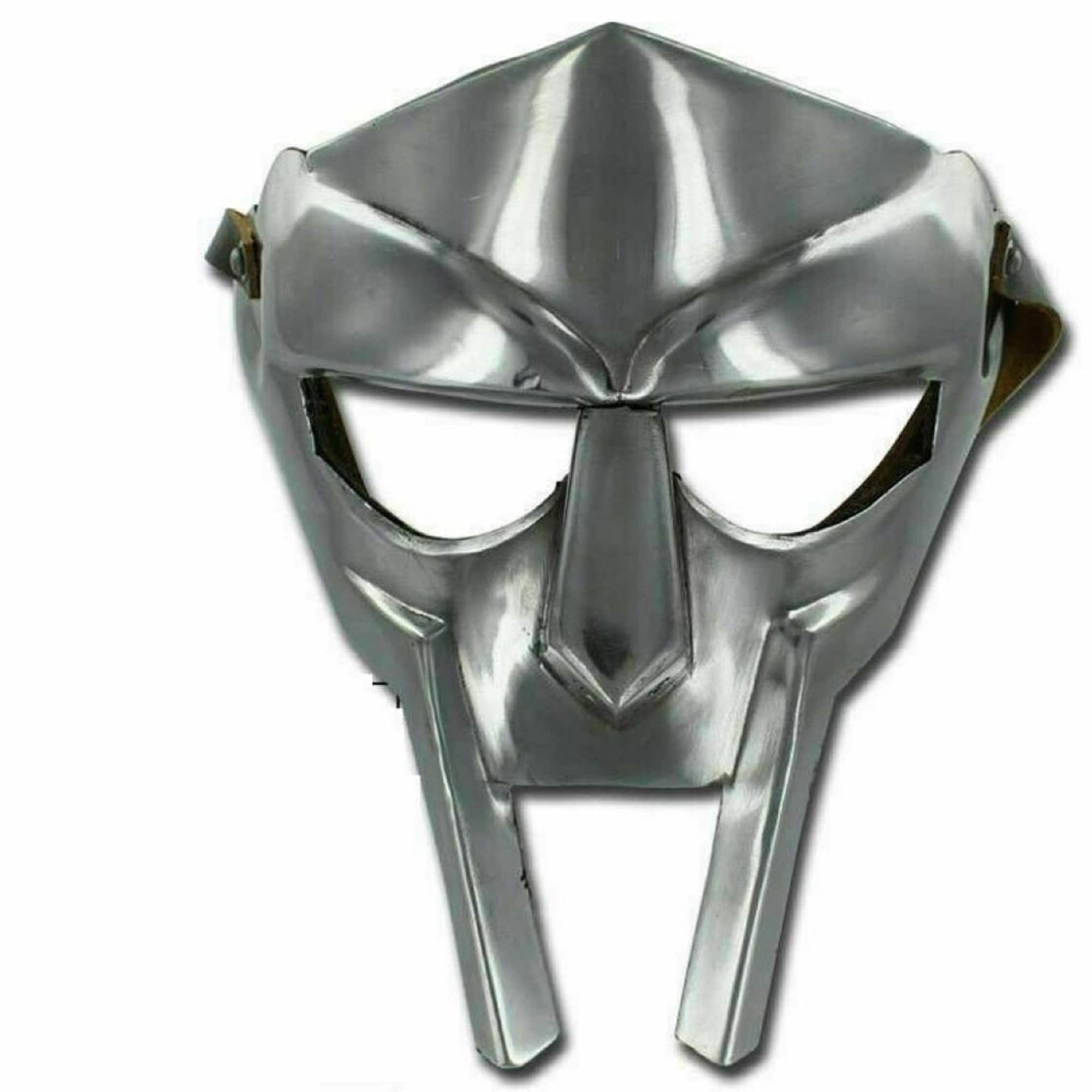 MF Doom Rapper Madvillain Gladiator Mask Face Mask Steel Roman ...