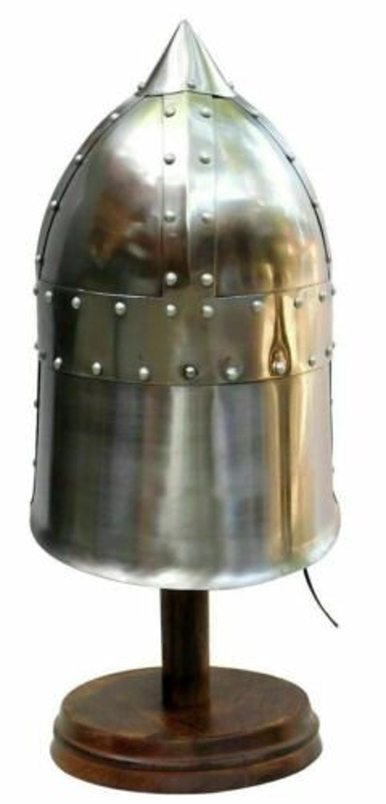 Medieval Knight Sugarloaf Crusader Helmet Armor Templar Viking Helmet ...