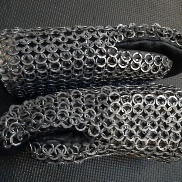 Viking Flat Ring Chainmail - Etsy