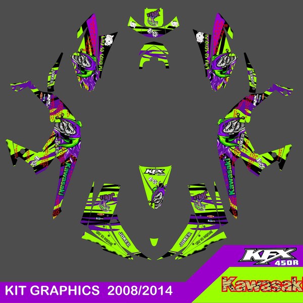 Kawasaki Decal Kit - Etsy
