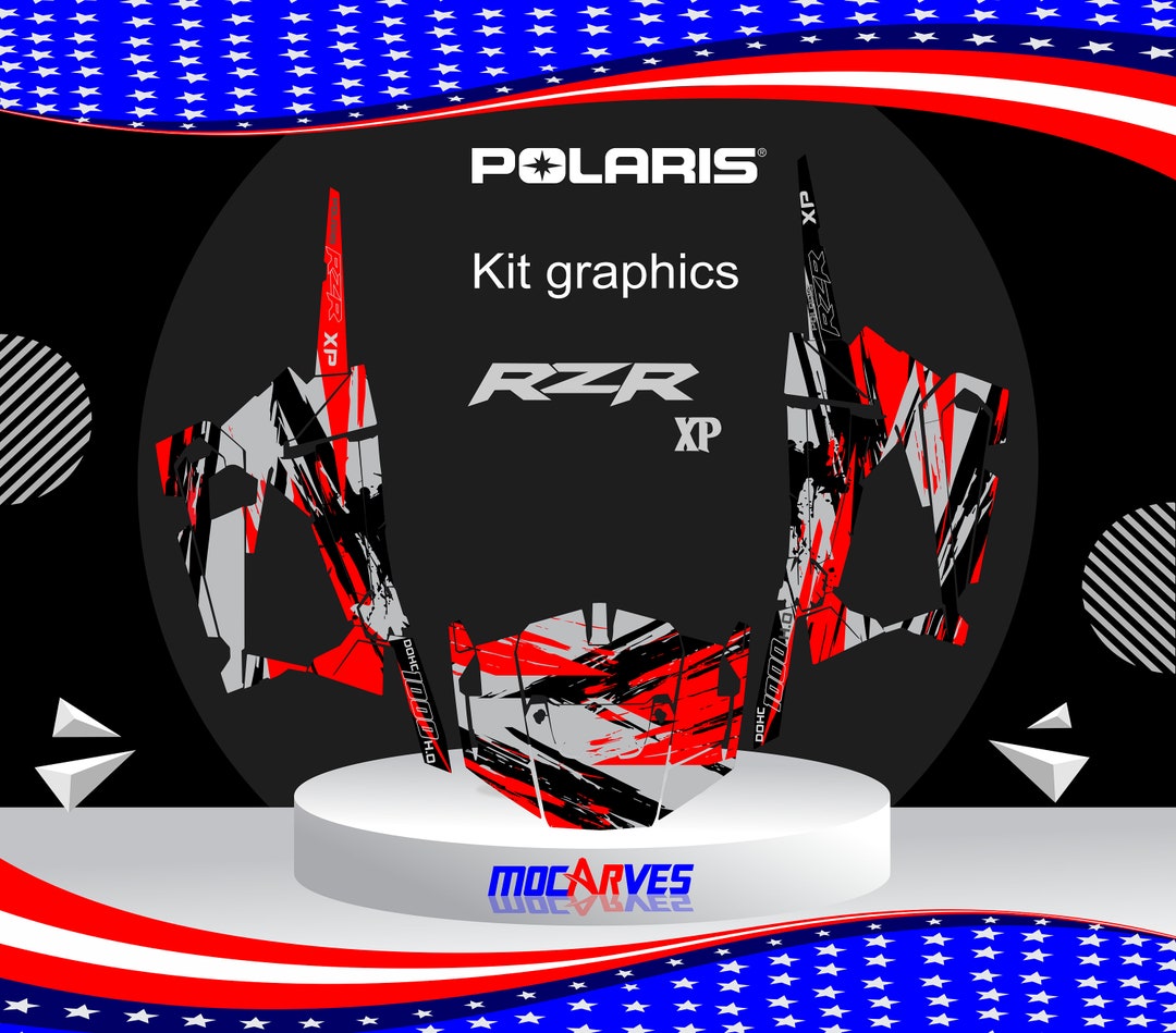 Fits Polaris RZR 1000xp Graphics Kit 2015 2016 2017 Decals Stikers UTV ...