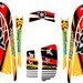 YAMAHA RAPTOR 660 660R Full Graphics Decals Stickers Kit Atv - Etsy
