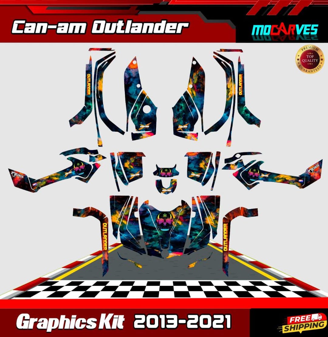 CAN-AM Renegade 500 800r 800x 1000 Graphics Kit Vinyl Renegade Stickers ...