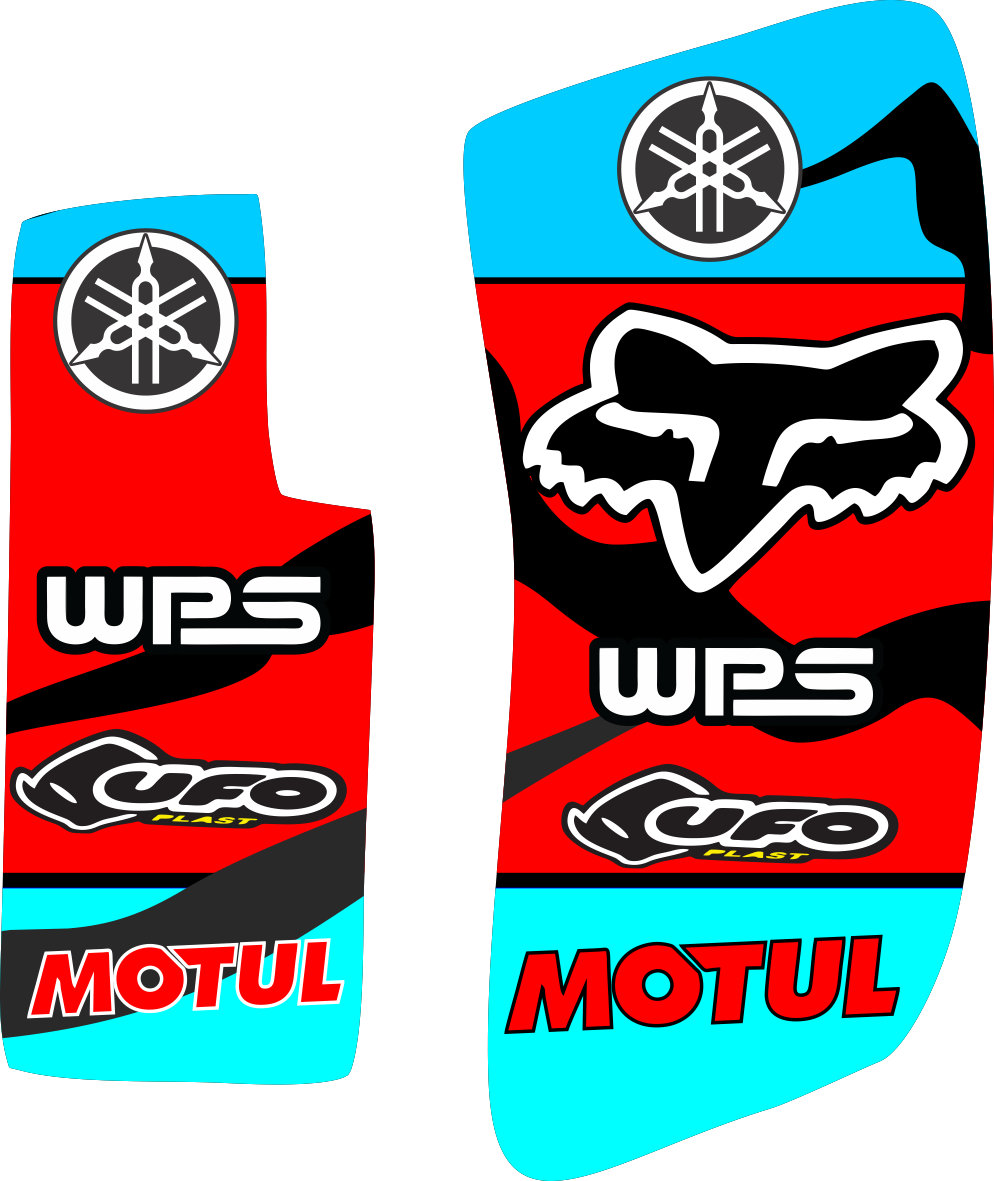 YAMAHA RAPTOR 660 660R Full Graphics Decals Stickers Kit Atv - Etsy