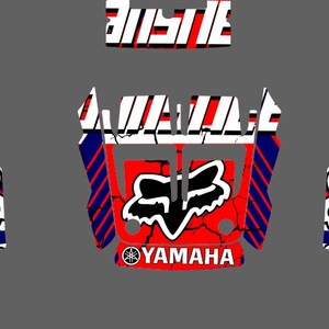 Yamaha Banshee 350 Full Graphics Kit Stickers Decals Atv - Etsy