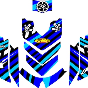 Graphics Kit YAMAHA RAPTOR 660 660R 2001 Decals Stickers Atv - Etsy
