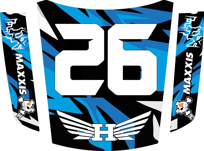 Honda Trx 300ex 1993 2006 Graphics Kit Decal Atv Utv - Etsy