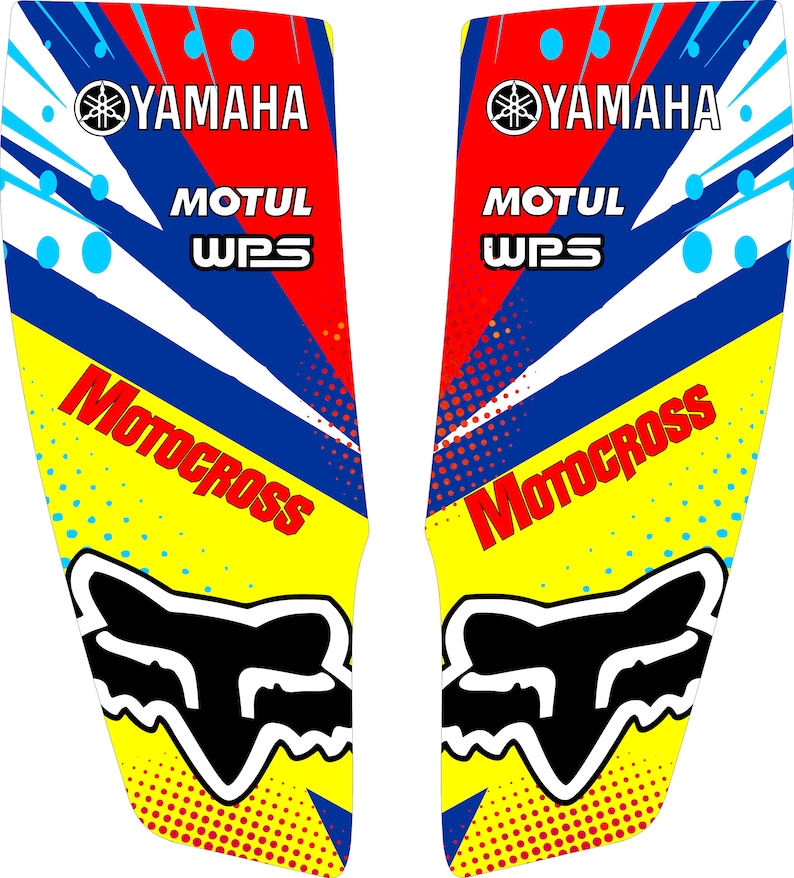 Yamaha Warrior 350 Full Graphics Kit Stickers Decals Atv - Etsy