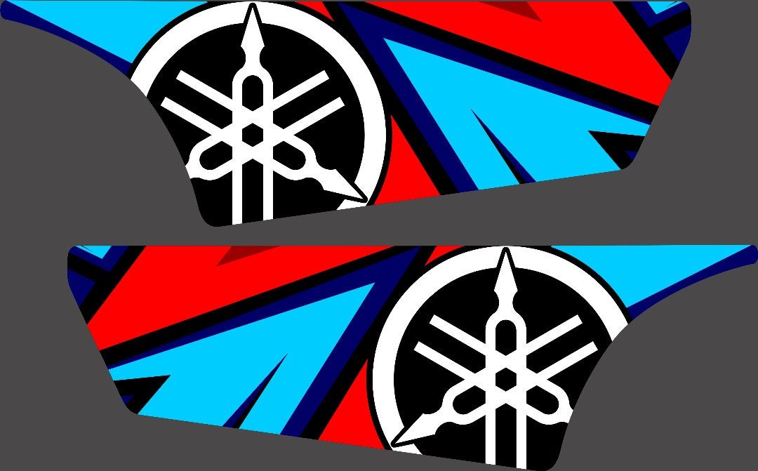 Yamaha Banshee 350 Full Graphics Kit Stickers Decals Atv - Etsy
