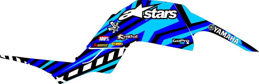 Graphics Kit YAMAHA RAPTOR 660 660R 2001 Decals Stickers Atv - Etsy