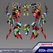 YAMAHA Raptor 350 Graphics Kit 2004 2006 2009 to 2014 Decals Stickers ...