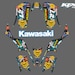 Kawasaki KFX 700 Full Graphics Kit Decals Stickers Atv Utv - Etsy