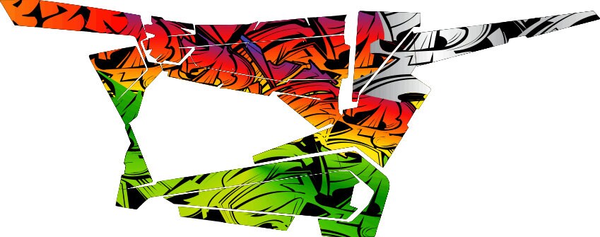 Polaris RZR 1000xp Graphics Kit 2015 2016 2017 Decals Stikers UTV - Etsy