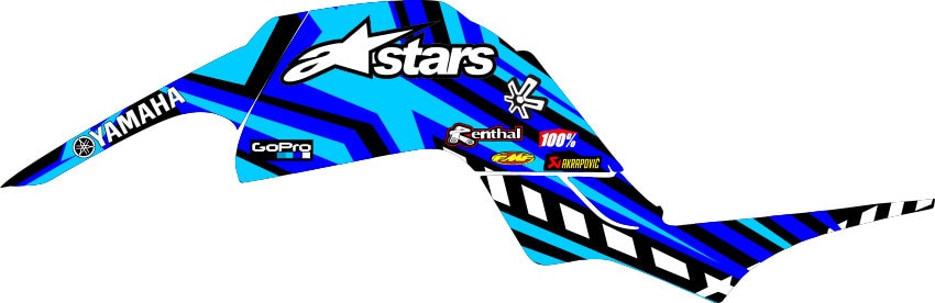 Graphics Kit YAMAHA RAPTOR 660 660R 2001 Decals Stickers Atv - Etsy